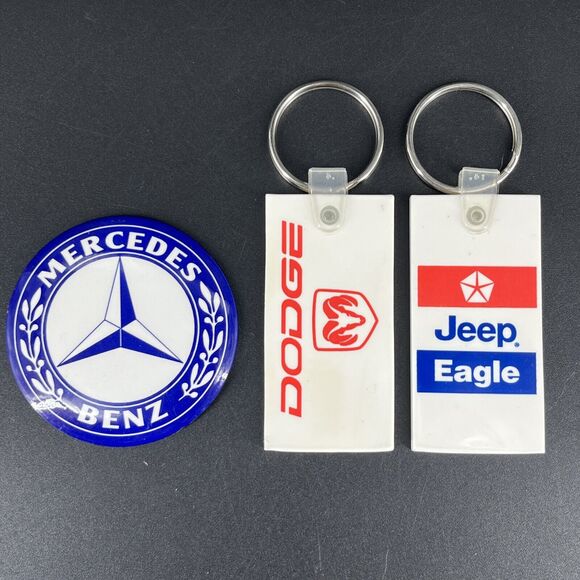 Accessories | Vintage Advertising Jeep Eagle Dodge Rubber Keychains ...